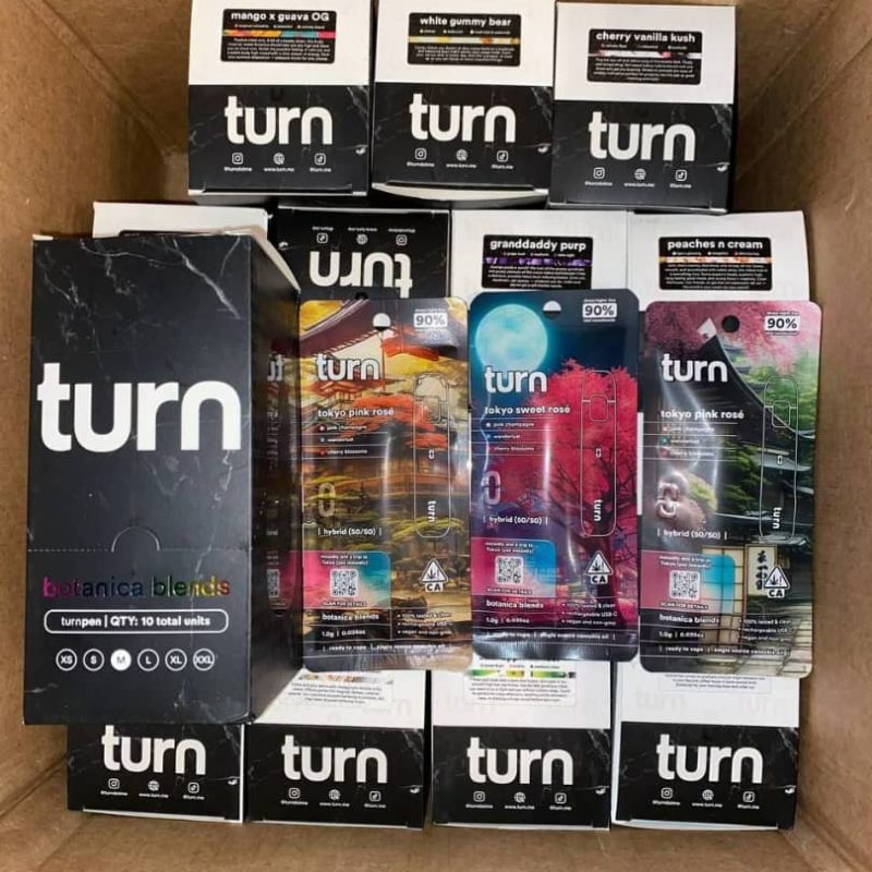 Turn Disposable Vape UK - Turn Vape Pens - THC Vapes Experts